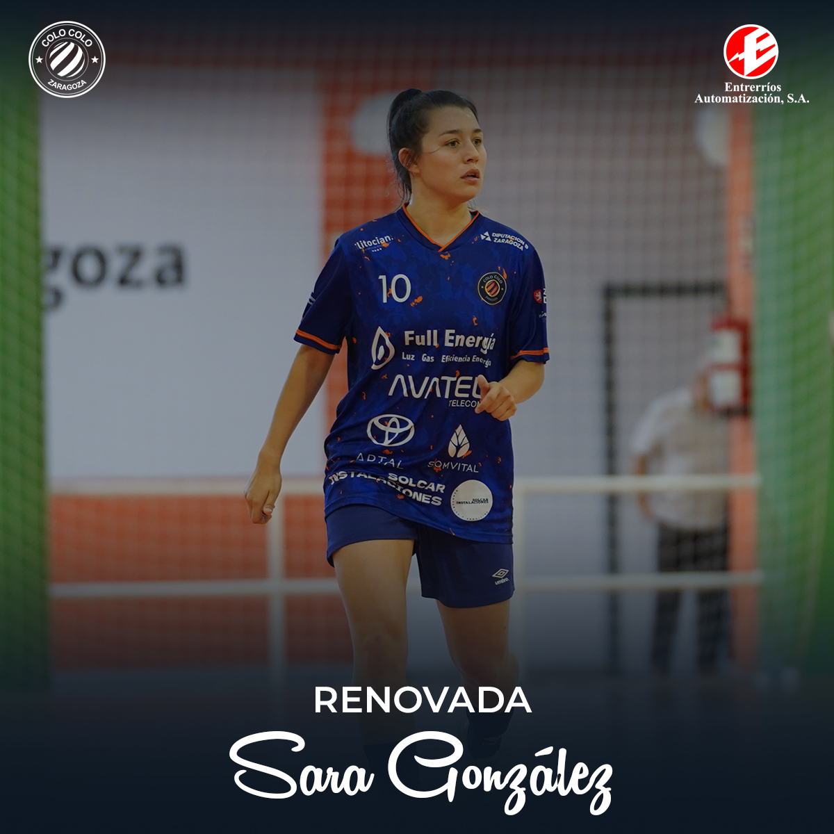 Sara González, ¡Renovada! - Colo Colo Zaragoza